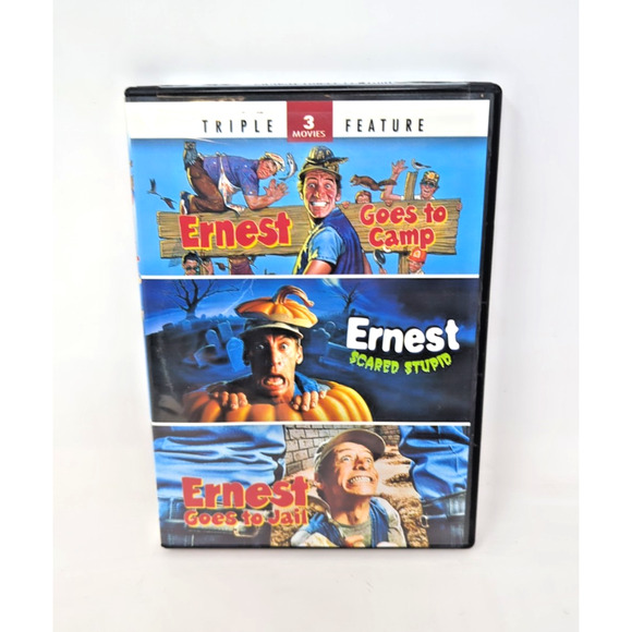 Media | Ernest Triple Feature Dvd Goes To Campscared Stupidgoes To Jail ...